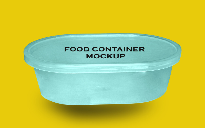 Food Container Mockup PSD Template Design 4 - TemplateMonster