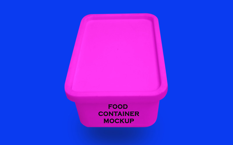 Food Container Mockup PSD Template Design 8 - TemplateMonster