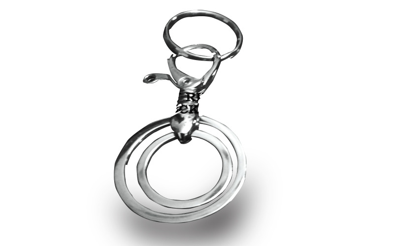 Key Ring PSD Mockup Template Design 9 - TemplateMonster