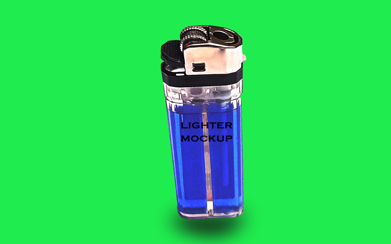 Lighter Mockup PSD Template Design 2 - TemplateMonster