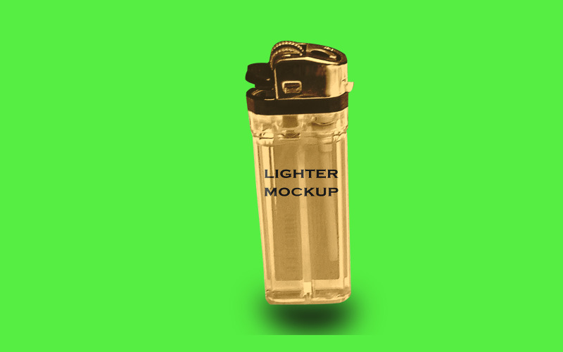 Lighter Mockup PSD Template Design 6 - TemplateMonster