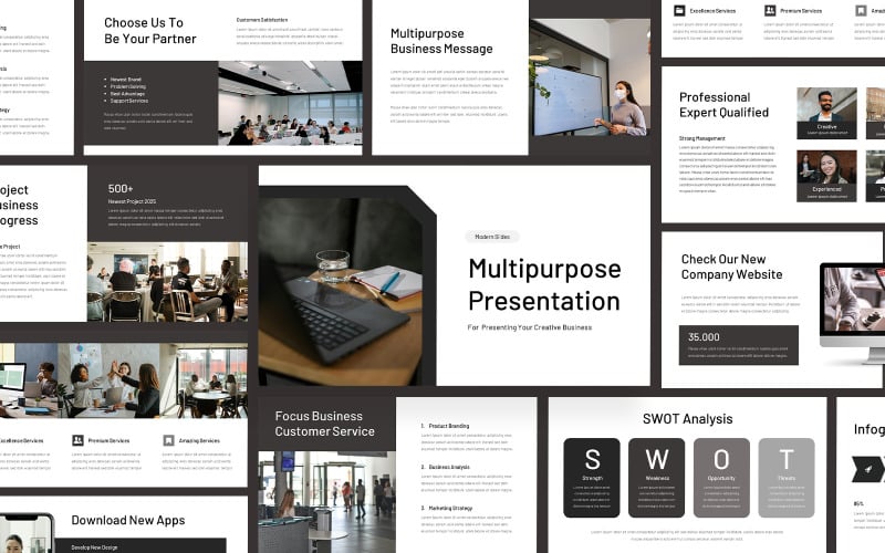 Multipurpose Business Presentation - PowerPoint
