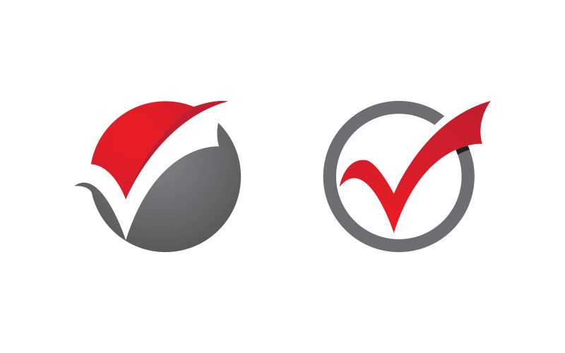 V simgesi İş Logosu Şablonu tasarım çizimi v.6