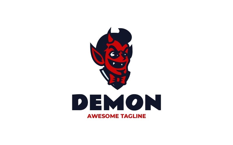 Demon Mascot Logo Design 149 #522910 - TemplateMonster