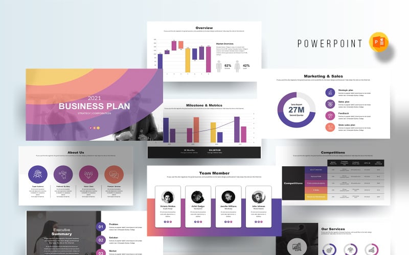 Business Plan_PowerPoint Presentation Template