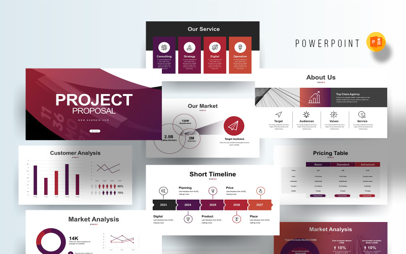 The Project Proposal_Presentation Template - TemplateMonster