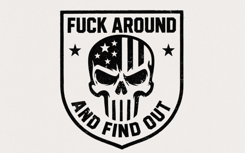 FAAFO Flag png, Punisher Skull png, Military png, Faafo sublimation png ...