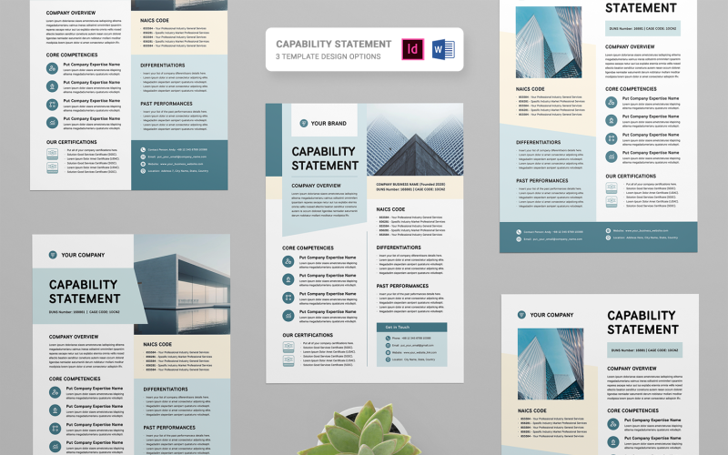 Business Capability Statement Template - TemplateMonster