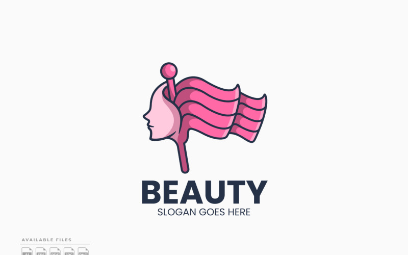 Beautiful Flag Logo Template Vector Design - TemplateMonster