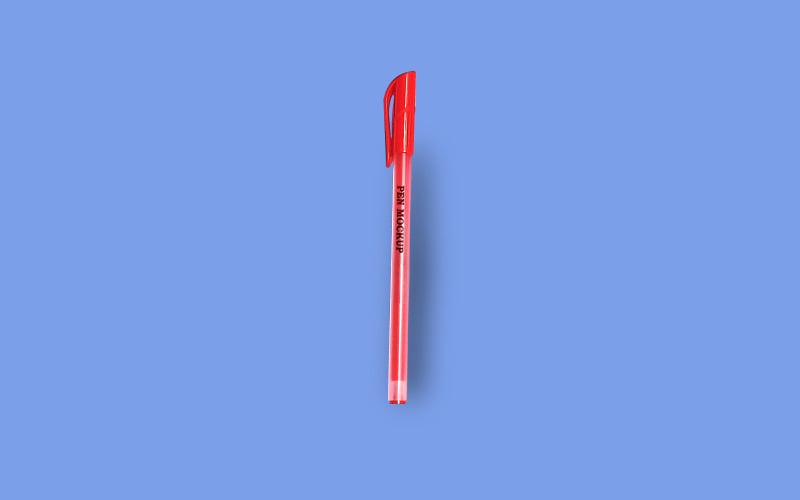 Pen Mockup PSD Template Design 7 #526264 - TemplateMonster