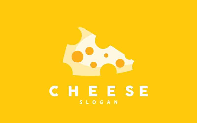 Cheese Logo Cute Cheese Rustic Retro V2 - TemplateMonster