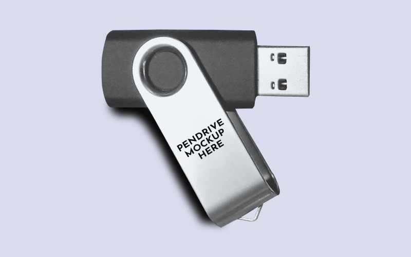 Pendrive Mockup PSD Template Design 30 - TemplateMonster