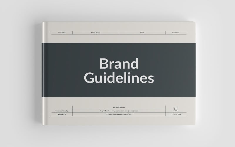 Brand Guideline_Design Template #531206 - TemplateMonster