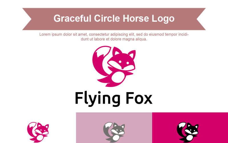Cartoon Styled of Playful Flying Fox in Mid Air