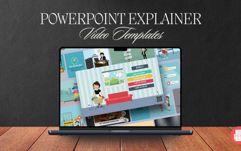 K2 PowerPoint Explainer Video Templates - TemplateMonster