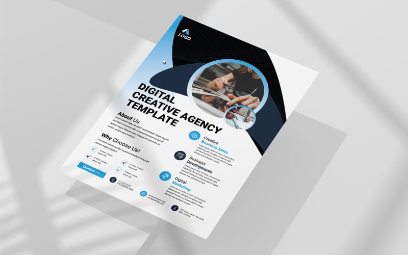 Digital Creative Agency Template #532904 - TemplateMonster