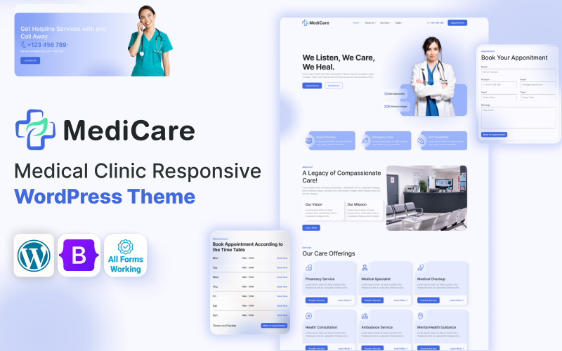 357+ Medical WordPress Themes - 2026`s Best WP Templates for Hospital ...