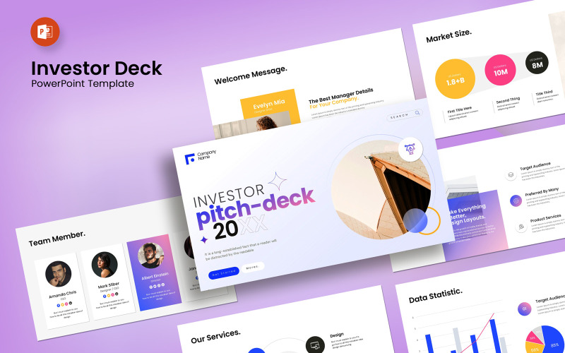 Investor Pitch Deck Presentation Template. - TemplateMonster