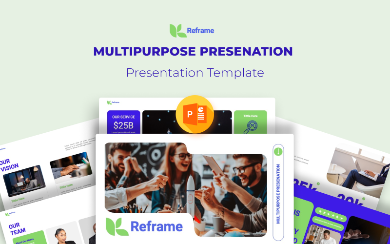Reframe – Multipurpose PowerPoint Presentation Template