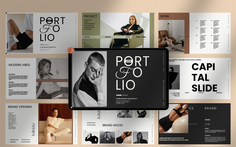 Portfolio - PowerPoint Presentation Template