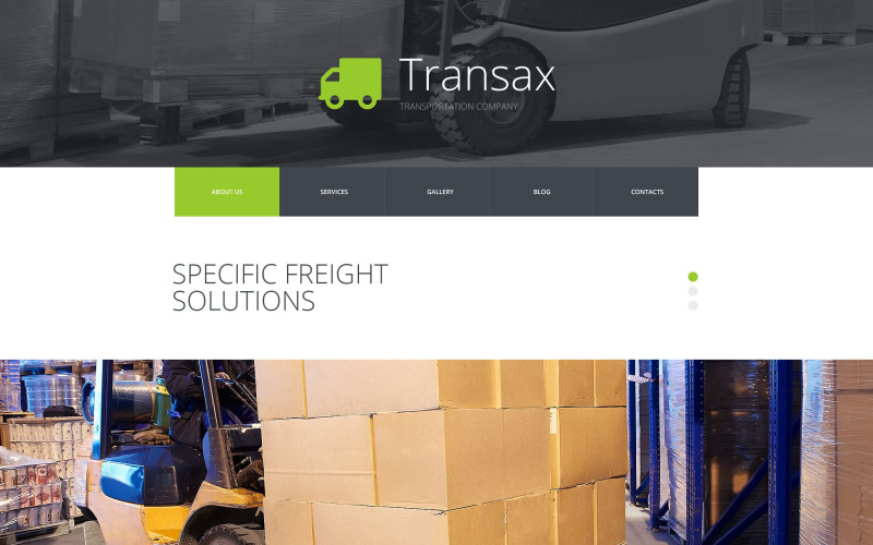 Transportation Company Joomla Template