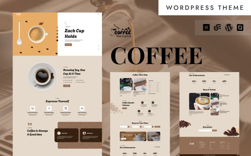 Coffee Shop Templates | TemplateMonster