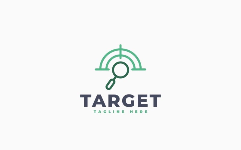 Target Analysis Logo Template Design - TemplateMonster