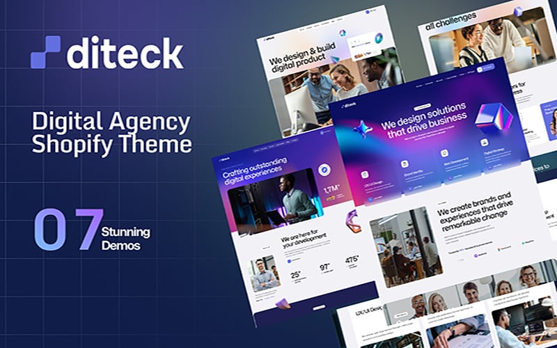 Ap Diteck - Digital Services & Design Shopify Theme