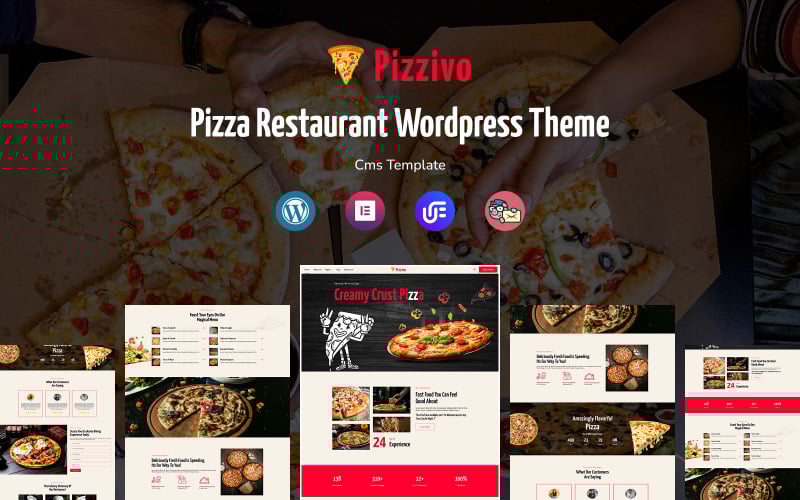 Pizzivo - Pizza Restaurant And Store Multipurpose Responsive WordPress Theme