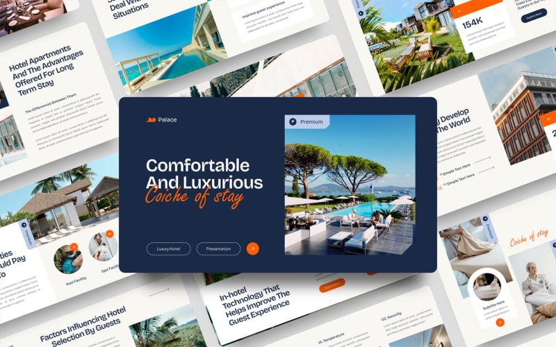 Luxury Hotel & Hospitality Powerpoint - TemplateMonster