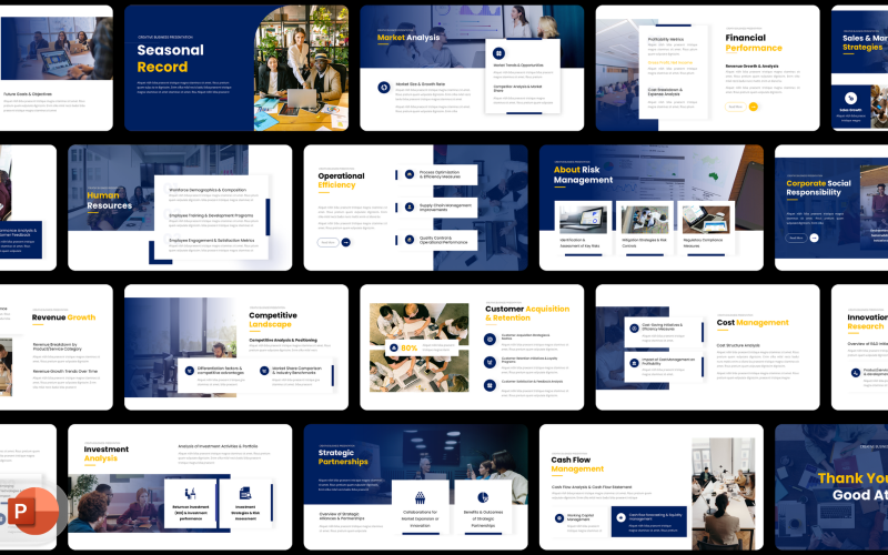 Record - Annual Report Presentation #556252 - TemplateMonster