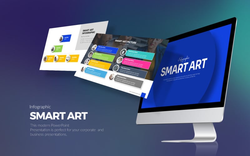 Smart Art PowerPoint Templates #560952 - TemplateMonster
