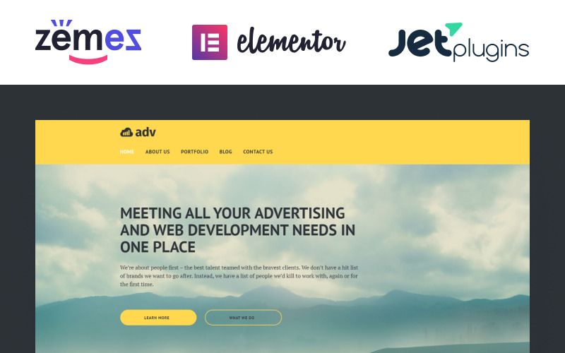 Advertising Agency WP Theme