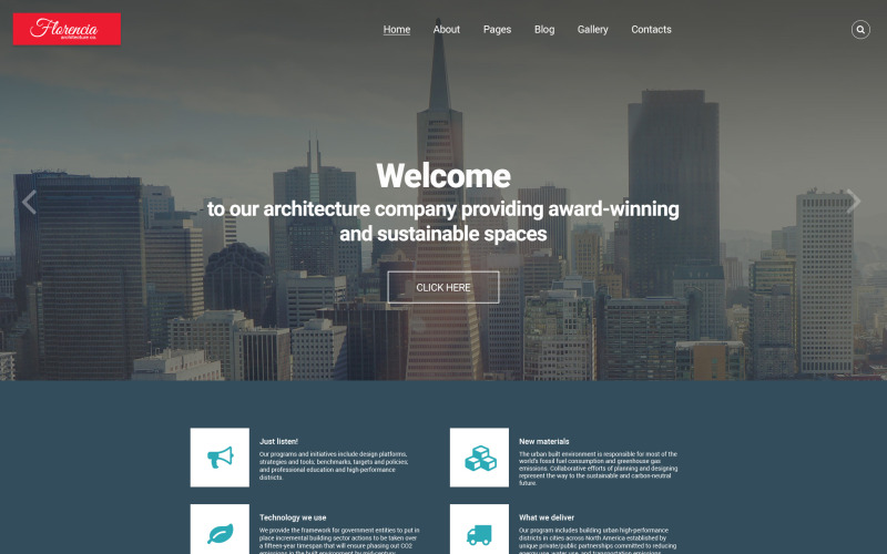 Architectural Joomla Template