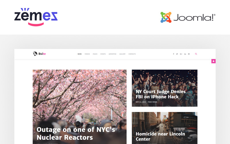 Bsite Joomla Theme Bsite Joomla Theme