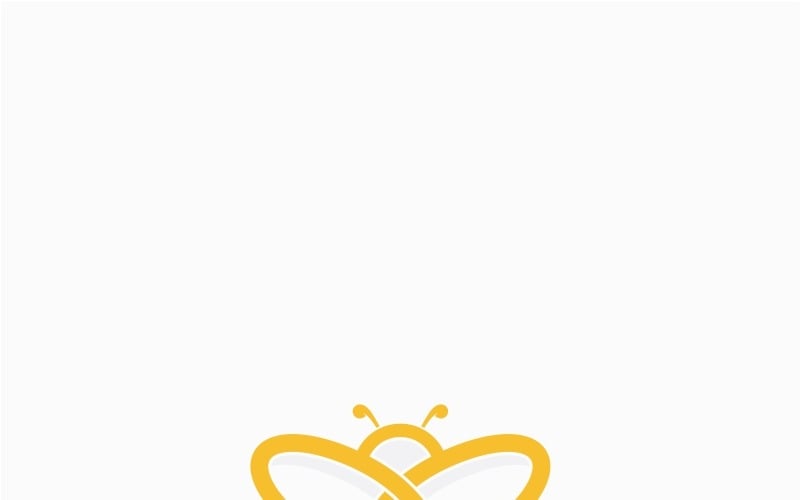 Infinity Bee Logo template #64706 - TemplateMonster