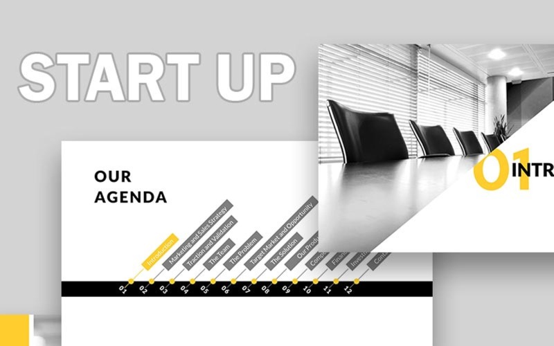 Poner en marcha la plantilla de PowerPoint - TemplateMonster