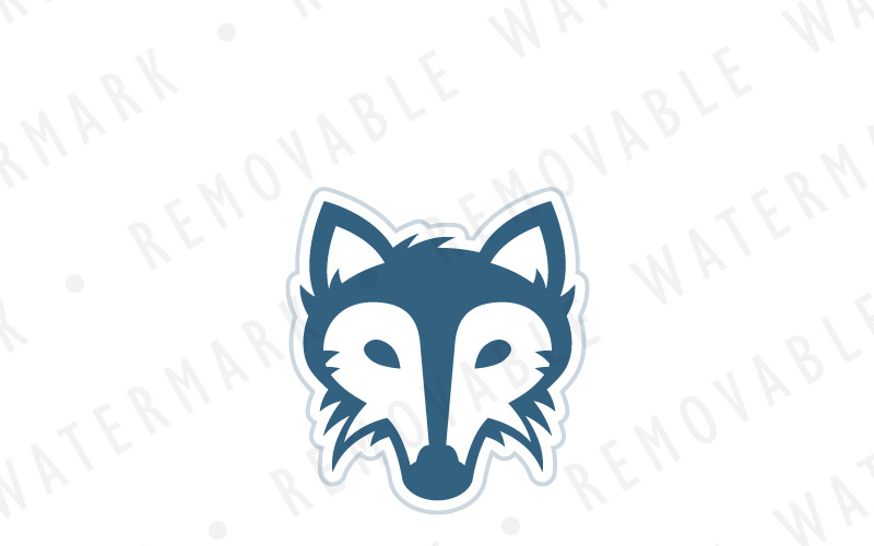 RR Dire Wolf Logo Template #65805 - TemplateMonster
