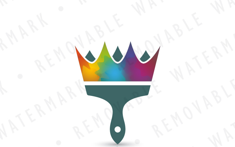 Royal Painting Logo Template #67078 - TemplateMonster