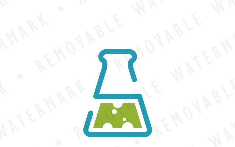 SM Lab Flask Logo Template #67778 - TemplateMonster