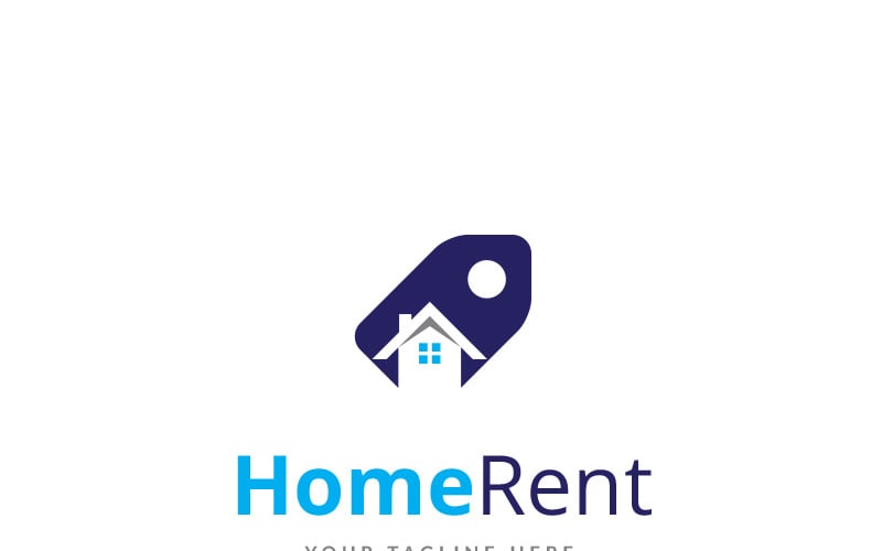 Home Rent - Logo Template #68352 - TemplateMonster