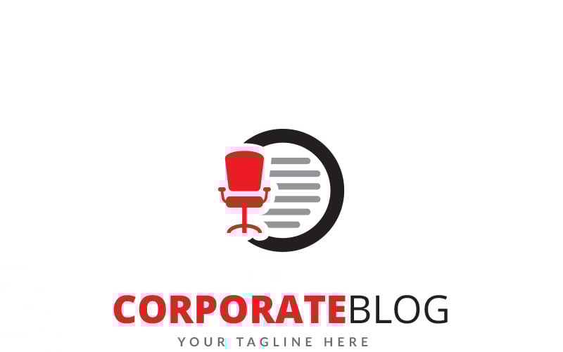 Corporate Blog Logo Template #68737 - TemplateMonster