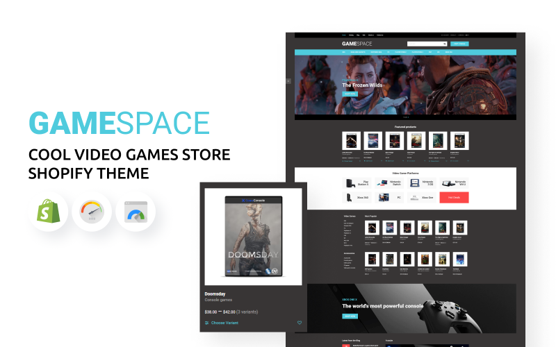 Video Games Shopify Themes - Best 13 Video Games & Arcades Shopify ...