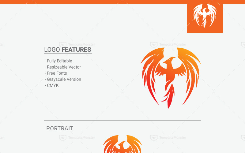 Phoenix Logo Template #69396 - TemplateMonster