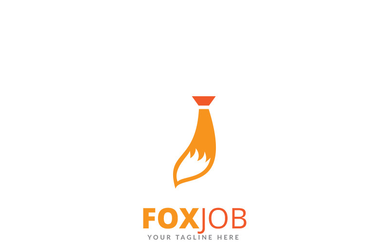 Fox Job Logo Vorlage #69964 - TemplateMonster