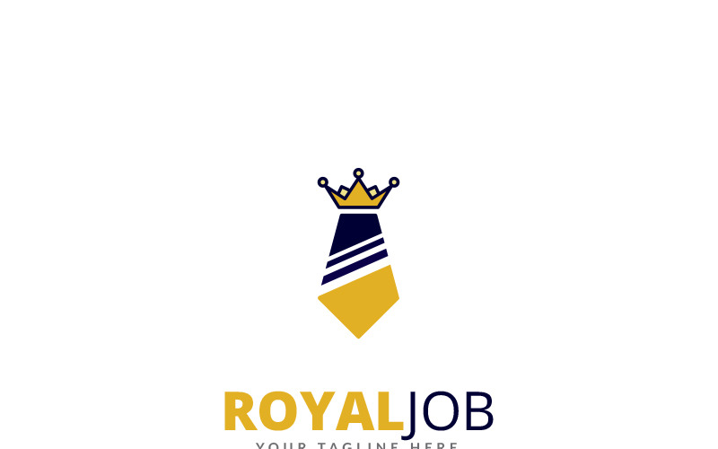 Royal Job Design - Logo-Vorlage #70306 - TemplateMonster