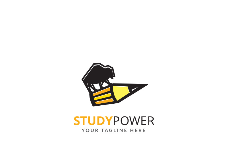 Study Power Logo Template #72108 - TemplateMonster