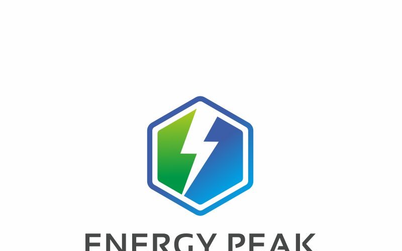 Enerji Logo Şablonu #73696 - TemplateMonster