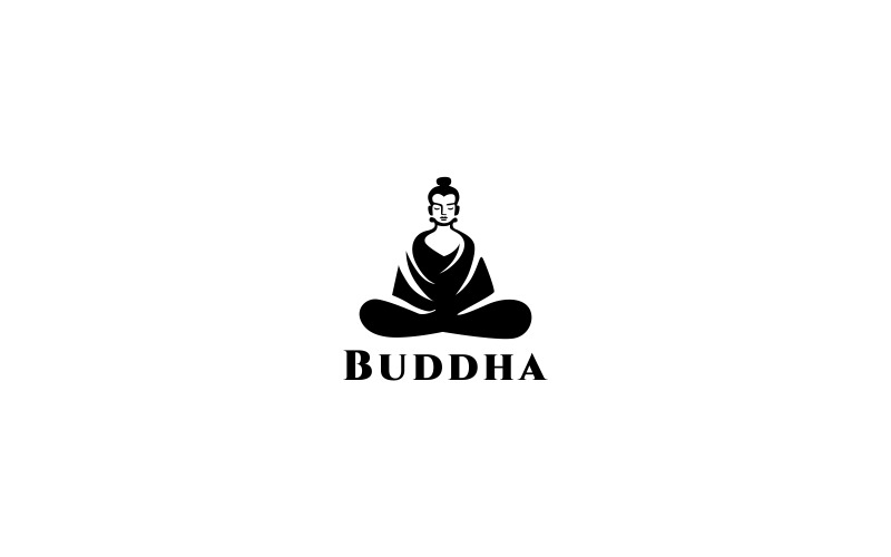 Modelo de logotipo de Buda #73953 - TemplateMonster