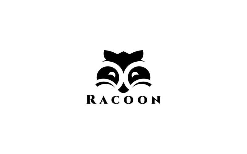 Rakun Logo şablonu #74023 - TemplateMonster